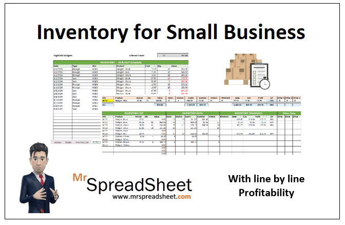 Inventory in Excel - Advanced version – Mr.SpreadSheet